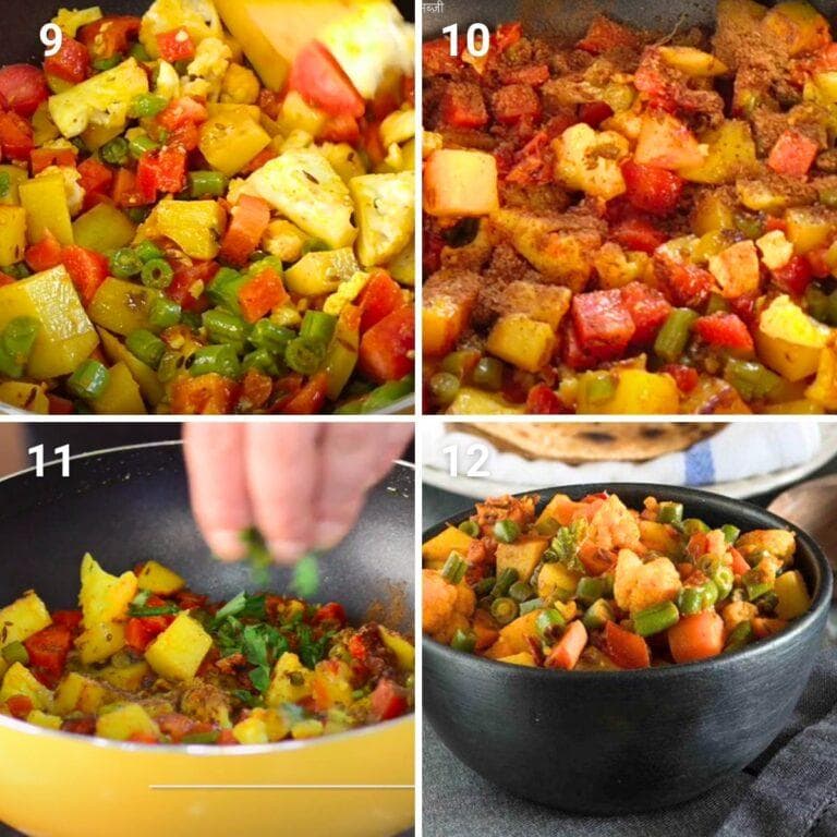Mixed Vegetable Sabzi Recipe | Easy mix veg recipe