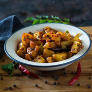 Chettinad Potato Fry Recipe - My Tasty Curry