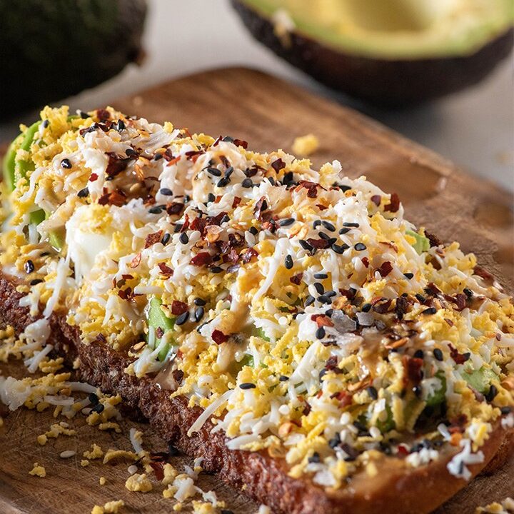 Viral Tiktok Grated egg toast recipe - My Tasty Curry
