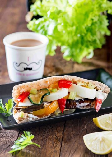 Sabich A Sandwich Recipe from Israel - My Tasty Curry