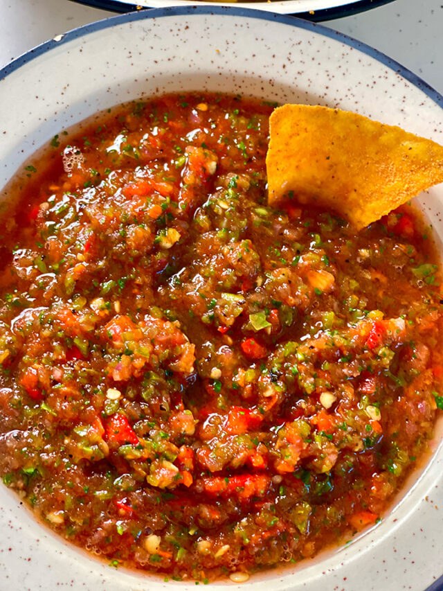 Homemade Salsa - My Tasty Curry