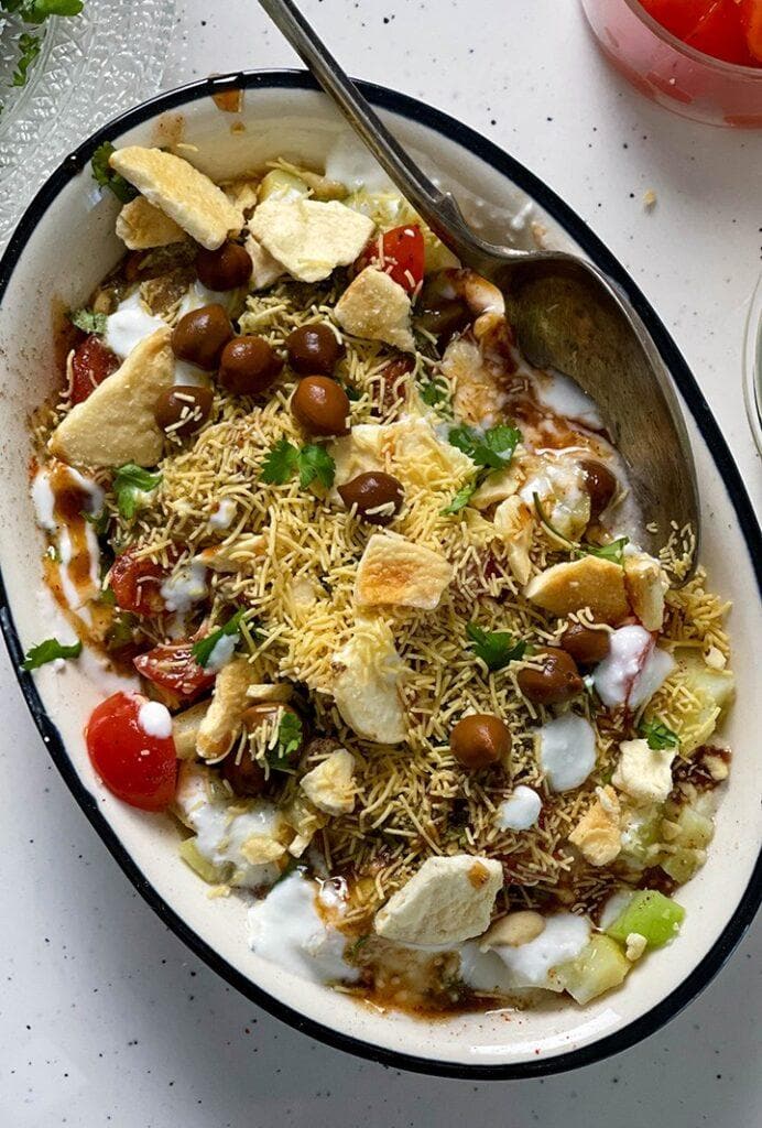 Kala Chana Chaat - mytastycurry.com