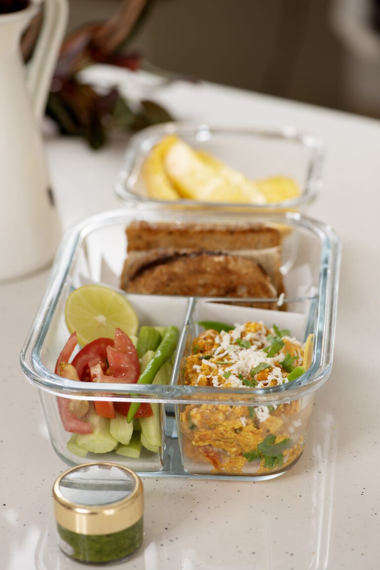 Vegetarian Indian Lunch Box For Office - Week-1