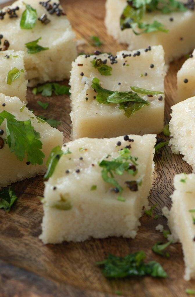 Traditional Indian Snack: Savory Rava Dhokla Made Easy - mytastycurry.com