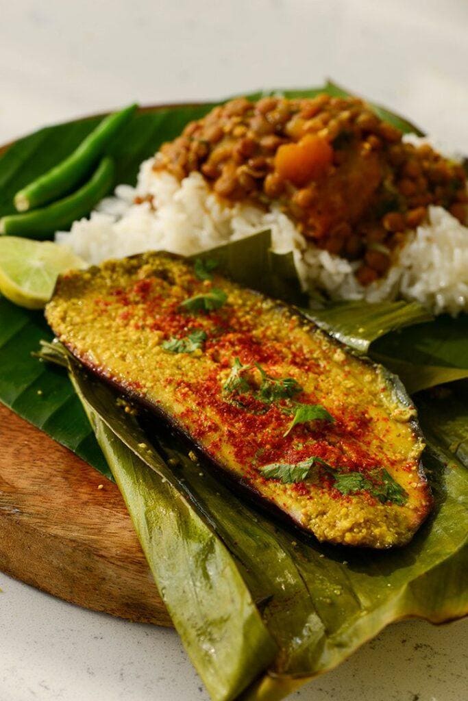 Begun Paturi: Traditional Bengali Recipe with A Flavorful Mustard Paste ...