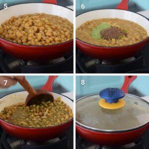 Matar Kulcha or Matra Chaat - Delhi Style White Peas Chaat ...