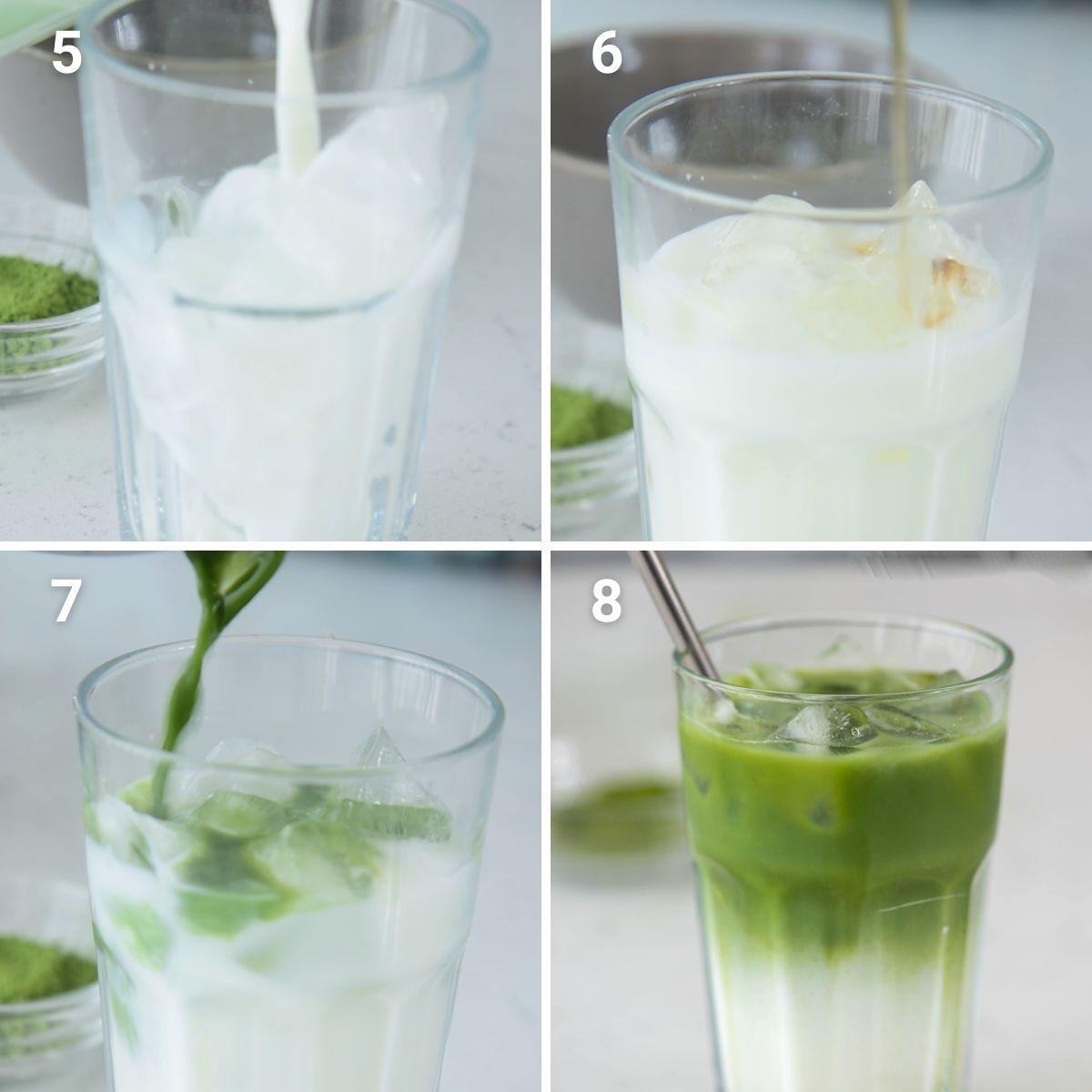 The Best Iced Matcha Latte Recipe | Better than Starbucks
