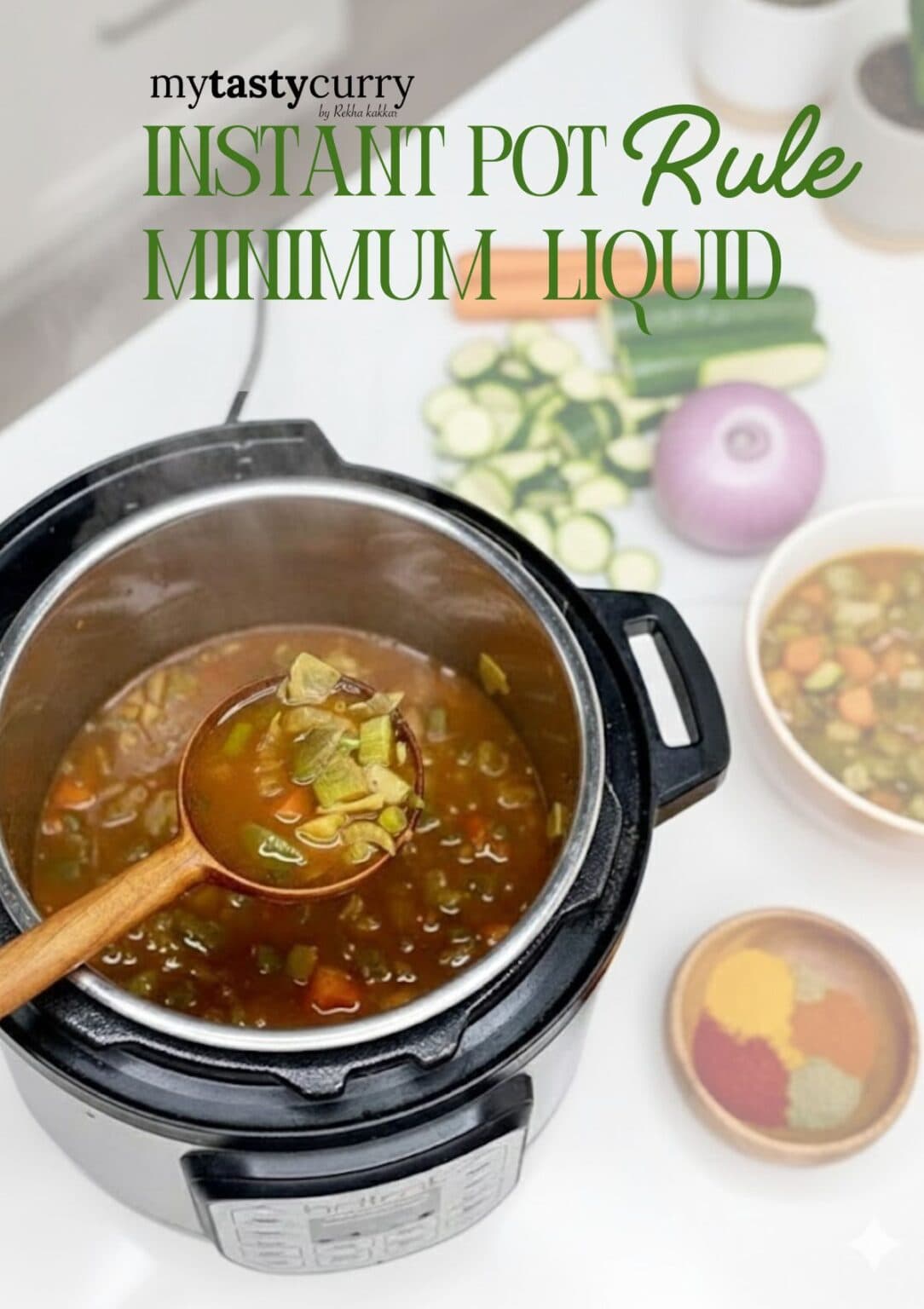 Instant Pot Minimum Liquid Rule (How Much Water You Need)
